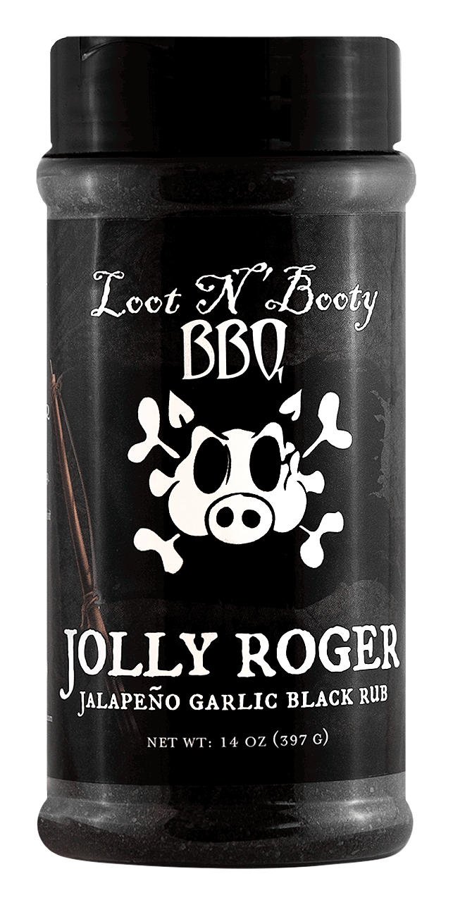 Loot N' Booty BBQ Jolly Roger Jalapeno Garlic Black Barbecue Rub | Cabela's